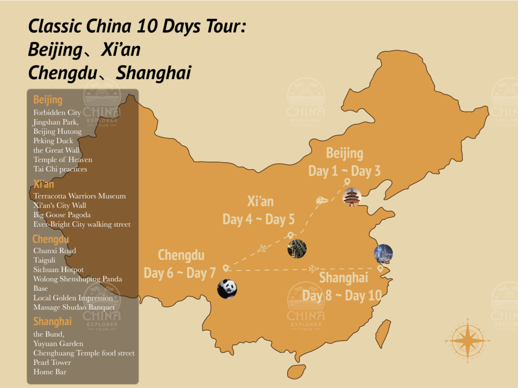 Classic China 10 Days Tour: Beijing, Xi’an, Chengdu, Shanghai China ...